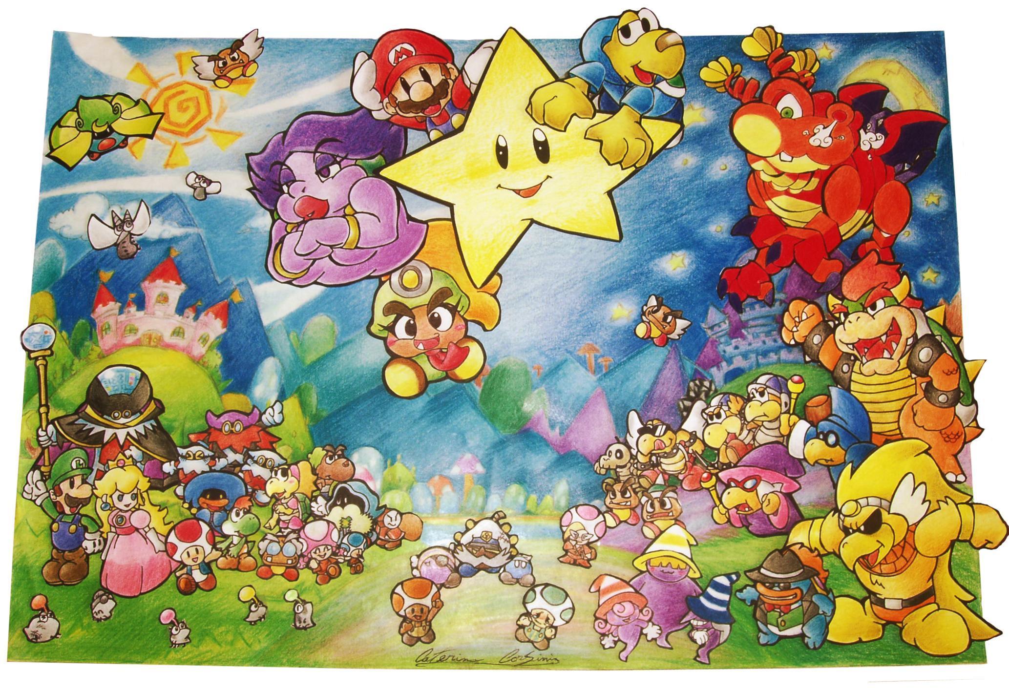 Paper Mario Wallpapers - Top Free Paper Mario Backgrounds - WallpaperAccess