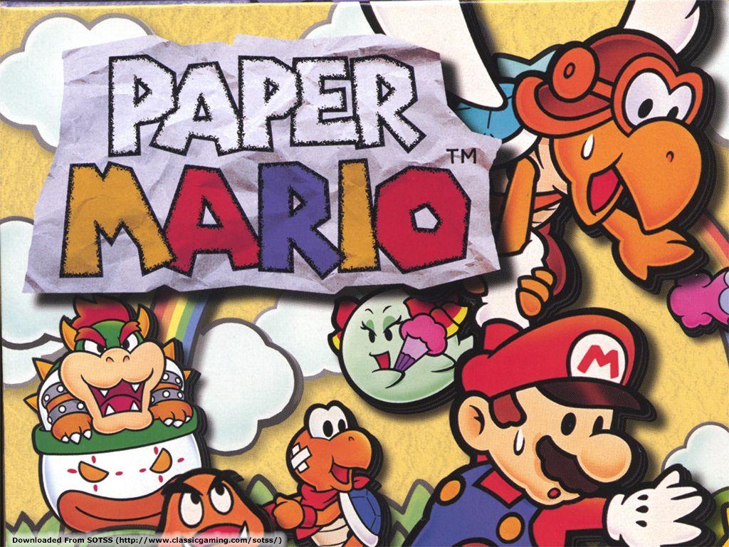 Paper Mario Wallpapers - Top Free Paper Mario Backgrounds - WallpaperAccess