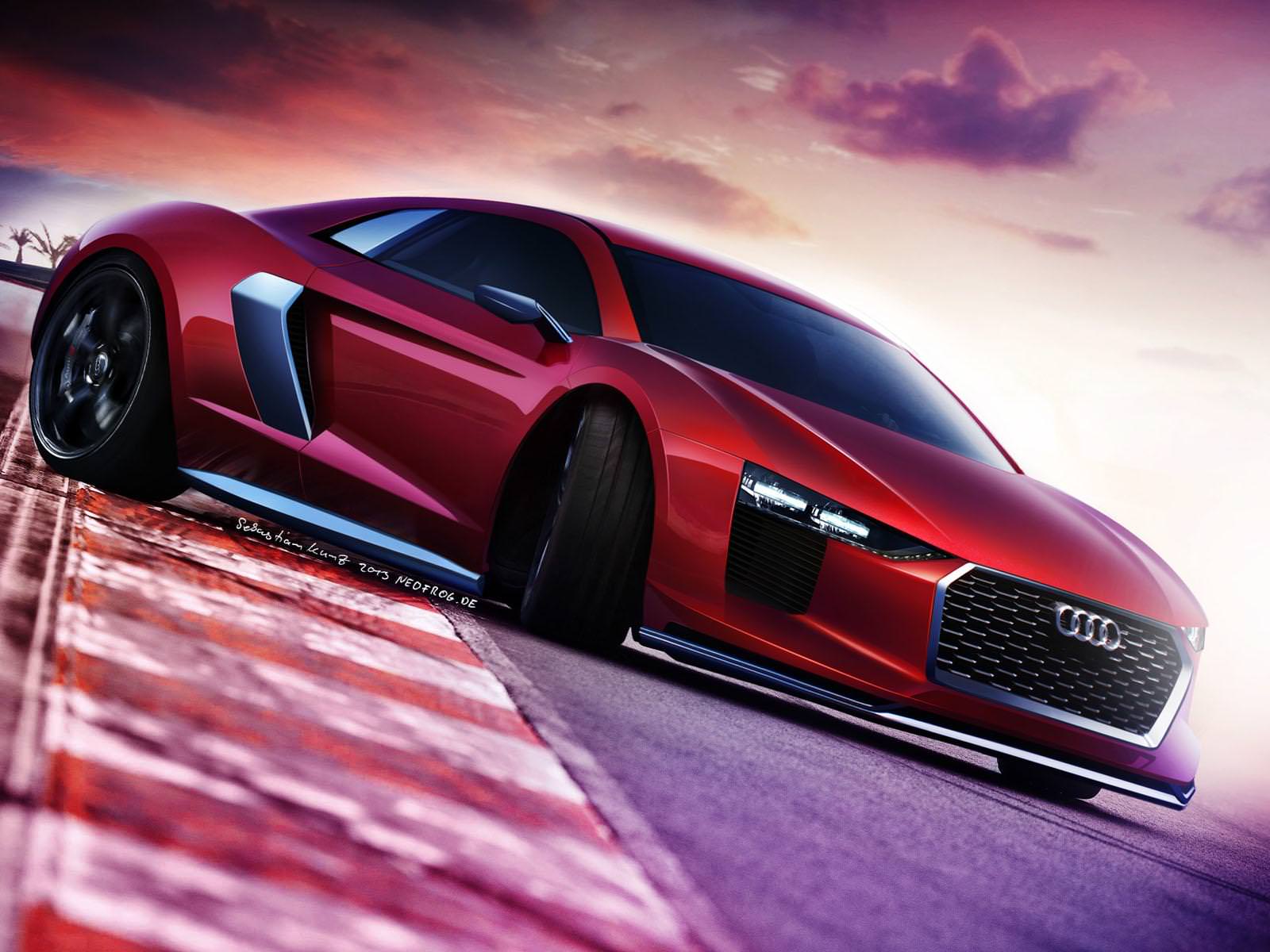 Red Audi R8 Wallpapers - Top Free Red Audi R8 Backgrounds - WallpaperAccess