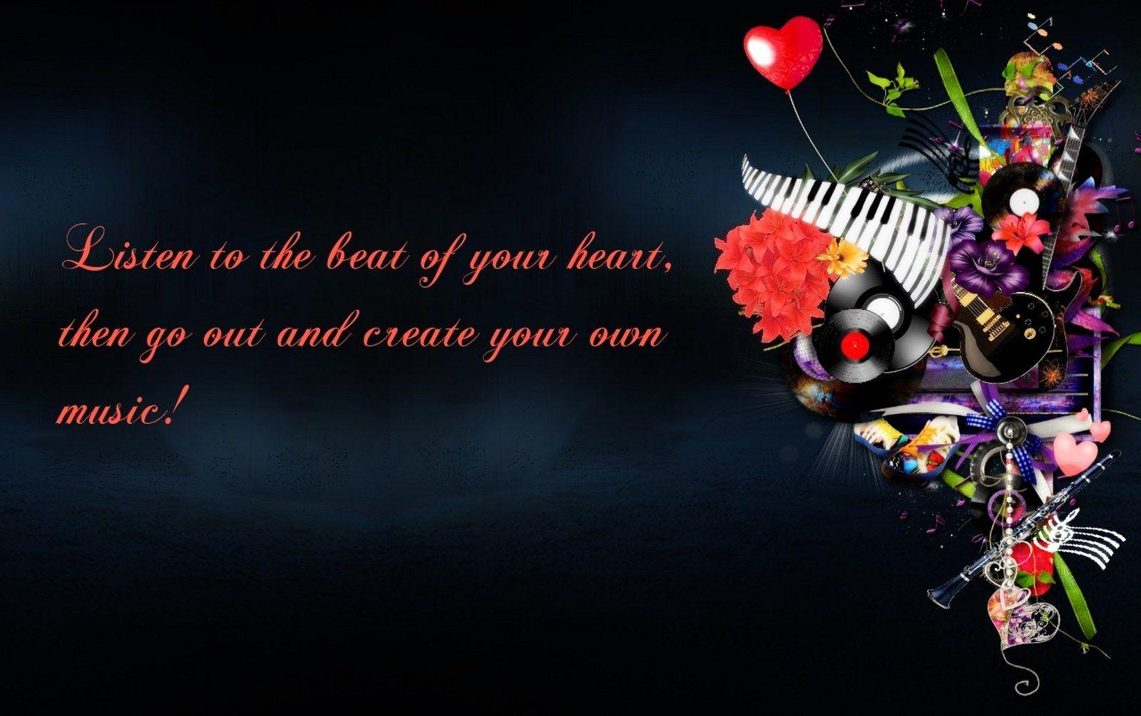 Music Quotes Wallpapers - Top Free Music Quotes Backgrounds ...