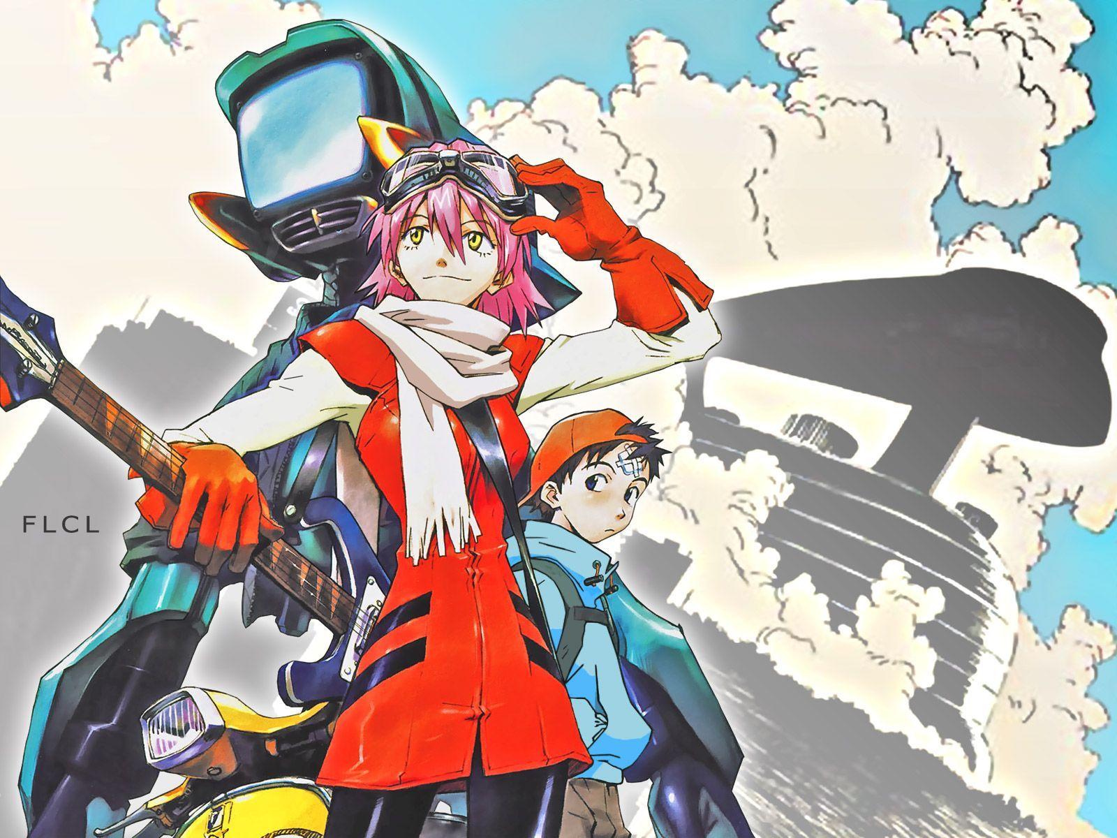 FLCL Wallpapers - Top Free FLCL Backgrounds - WallpaperAccess