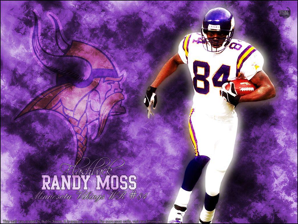 Randy Moss Vikings Wallpaper