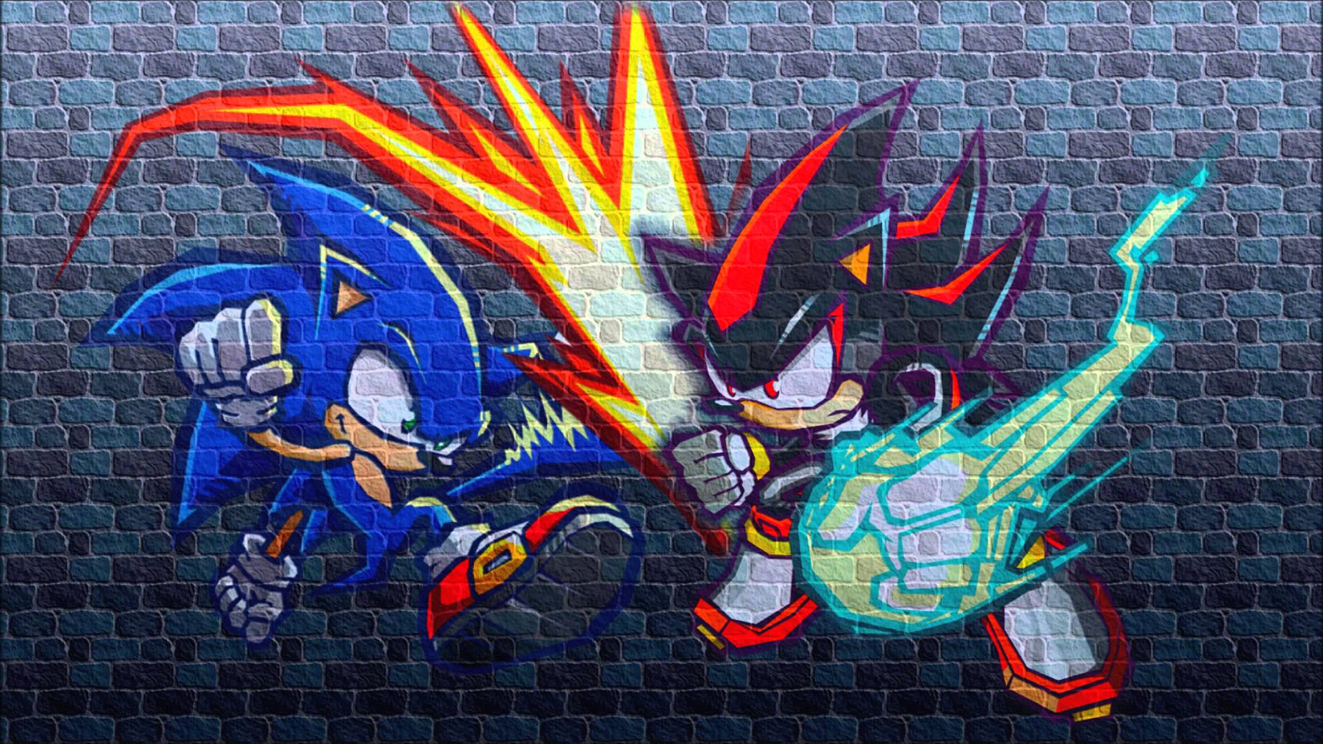 Sonic Vs Shadow Wallpapers - Top Free Sonic Vs Shadow Backgrounds ...