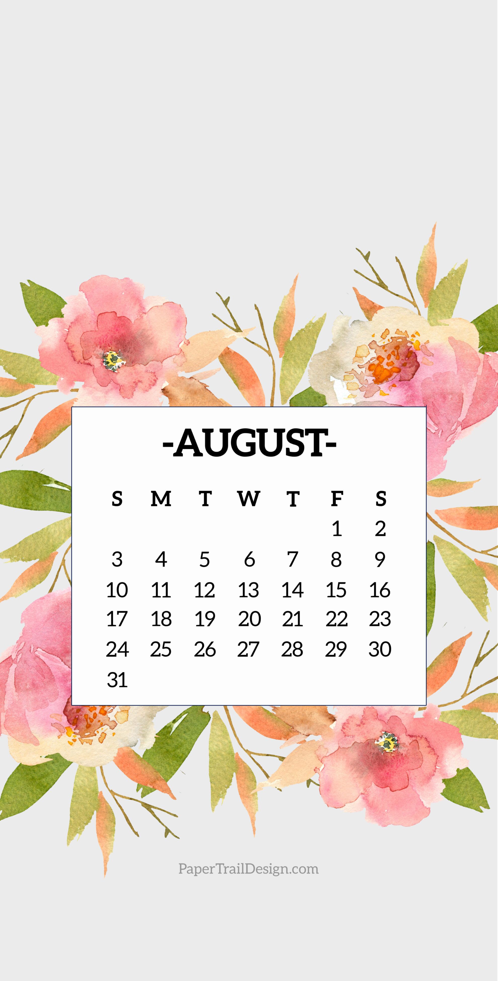 August 2025 Calendar Wallpapers - Top Free August 2025 Calendar ...