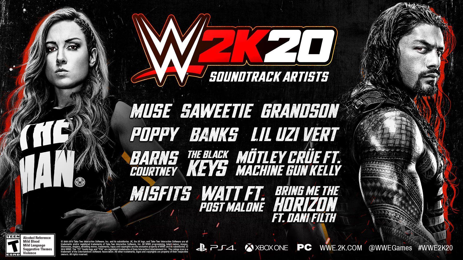 WWE 2K20 Wallpapers - Top Free WWE 2K20 Backgrounds - WallpaperAccess