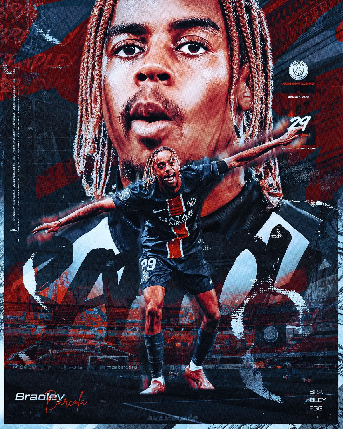 Bradley Barcola Wallpapers - Top Free Bradley Barcola Backgrounds ...