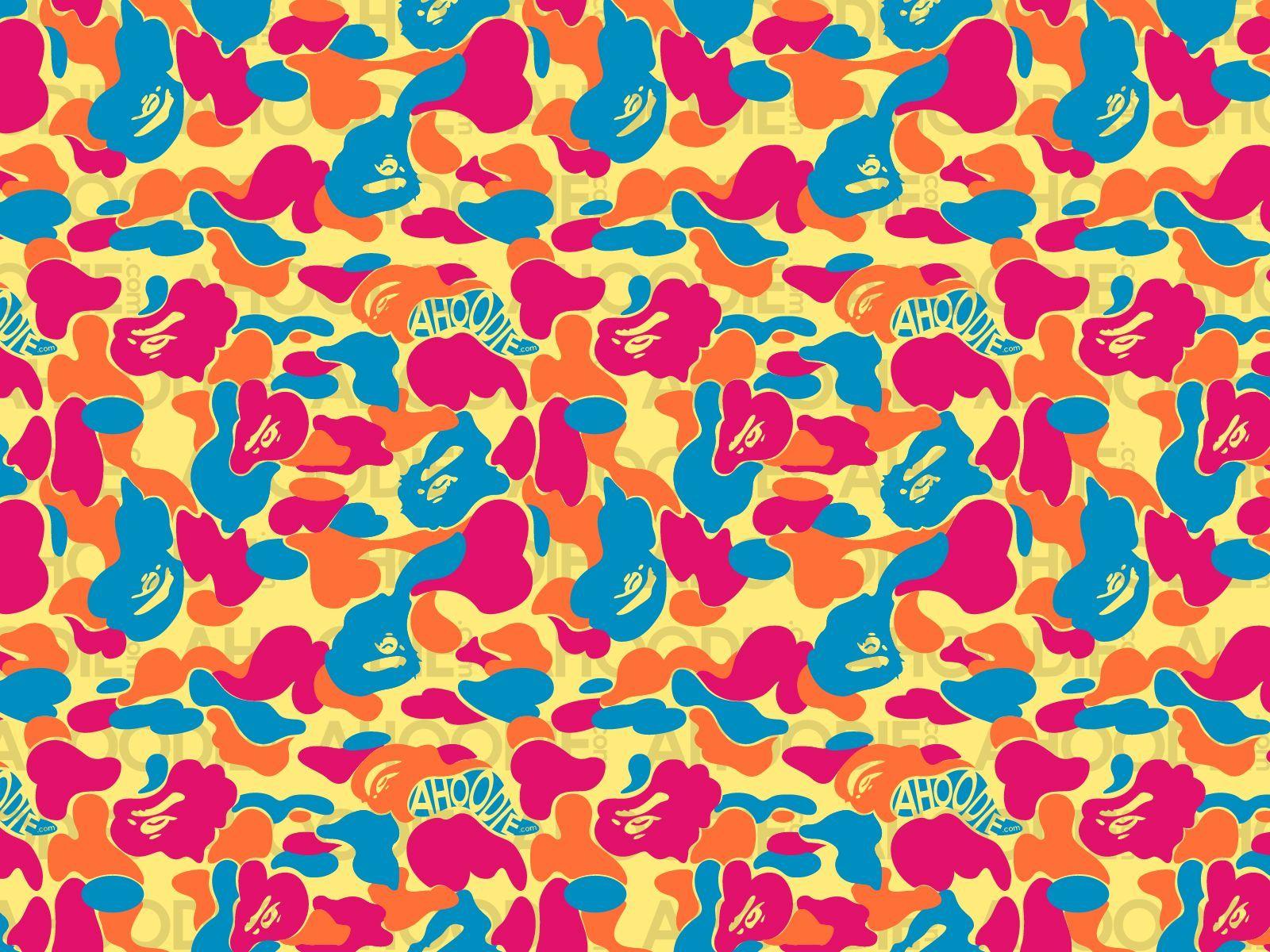 Orange BAPE Wallpapers - Top Free Orange BAPE Backgrounds - WallpaperAccess