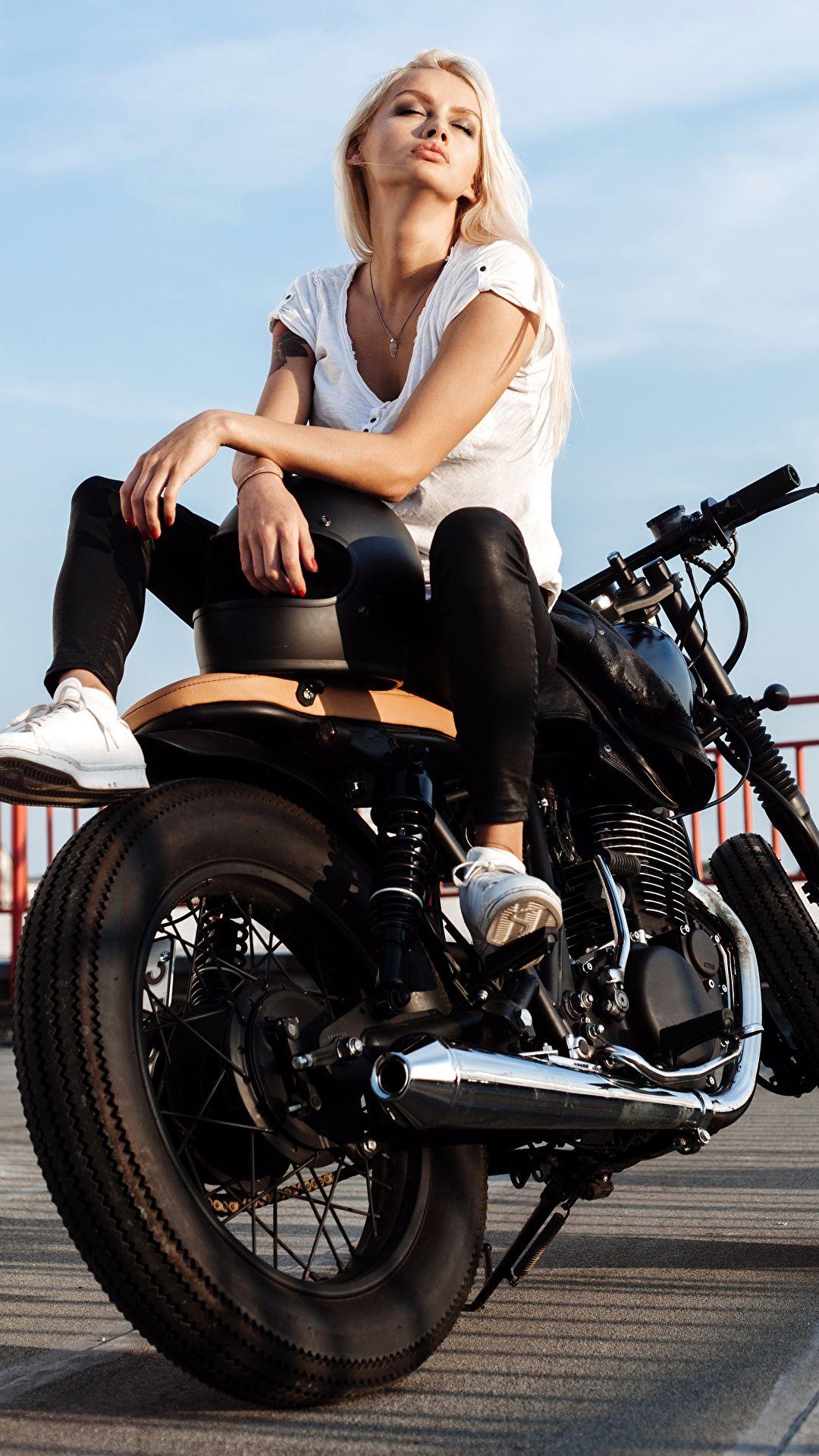 Girl Motorcycle Wallpapers - Top Free Girl Motorcycle Backgrounds ...