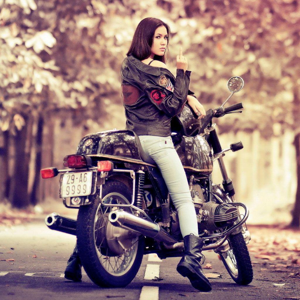 Girl Motorcycle Wallpapers - Top Free Girl Motorcycle Backgrounds ...