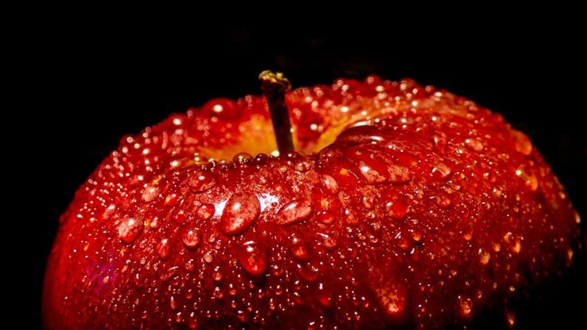 Red Apple Wallpapers - Top Free Red Apple Backgrounds - WallpaperAccess