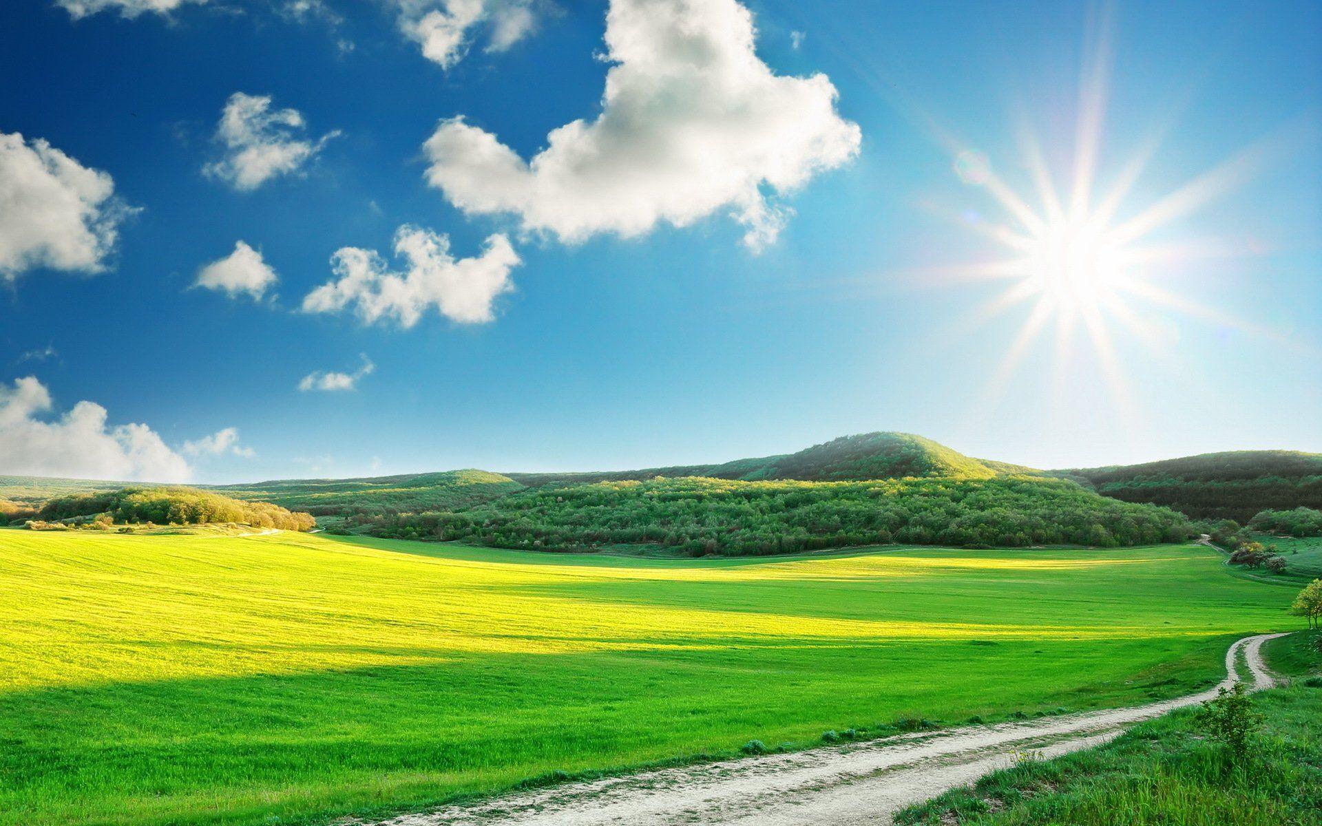 Sunny Landscape Wallpapers - Top Free Sunny Landscape Backgrounds ...