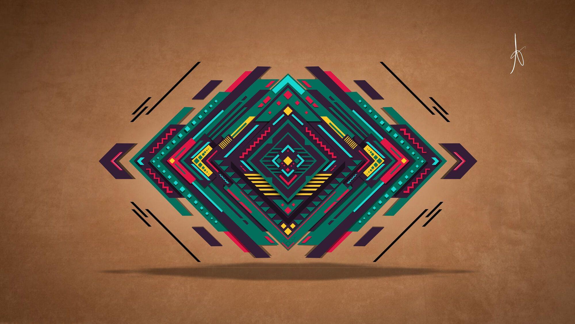 Cool Geometric Wallpapers - Top Free Cool Geometric Backgrounds ...