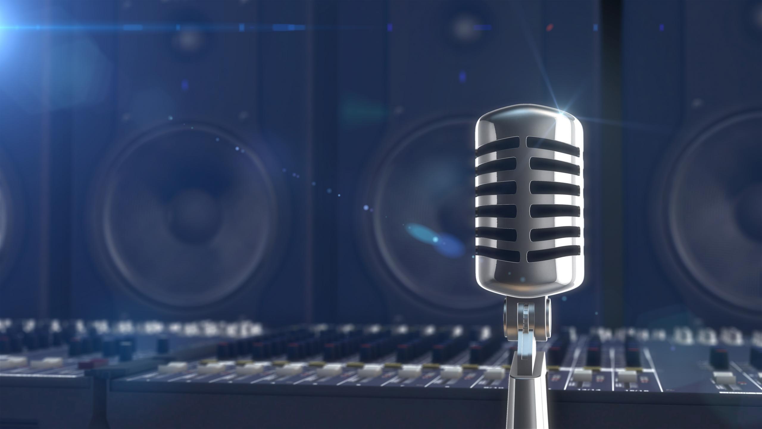 Blue Microphone Wallpapers - Top Free Blue Microphone Backgrounds ...