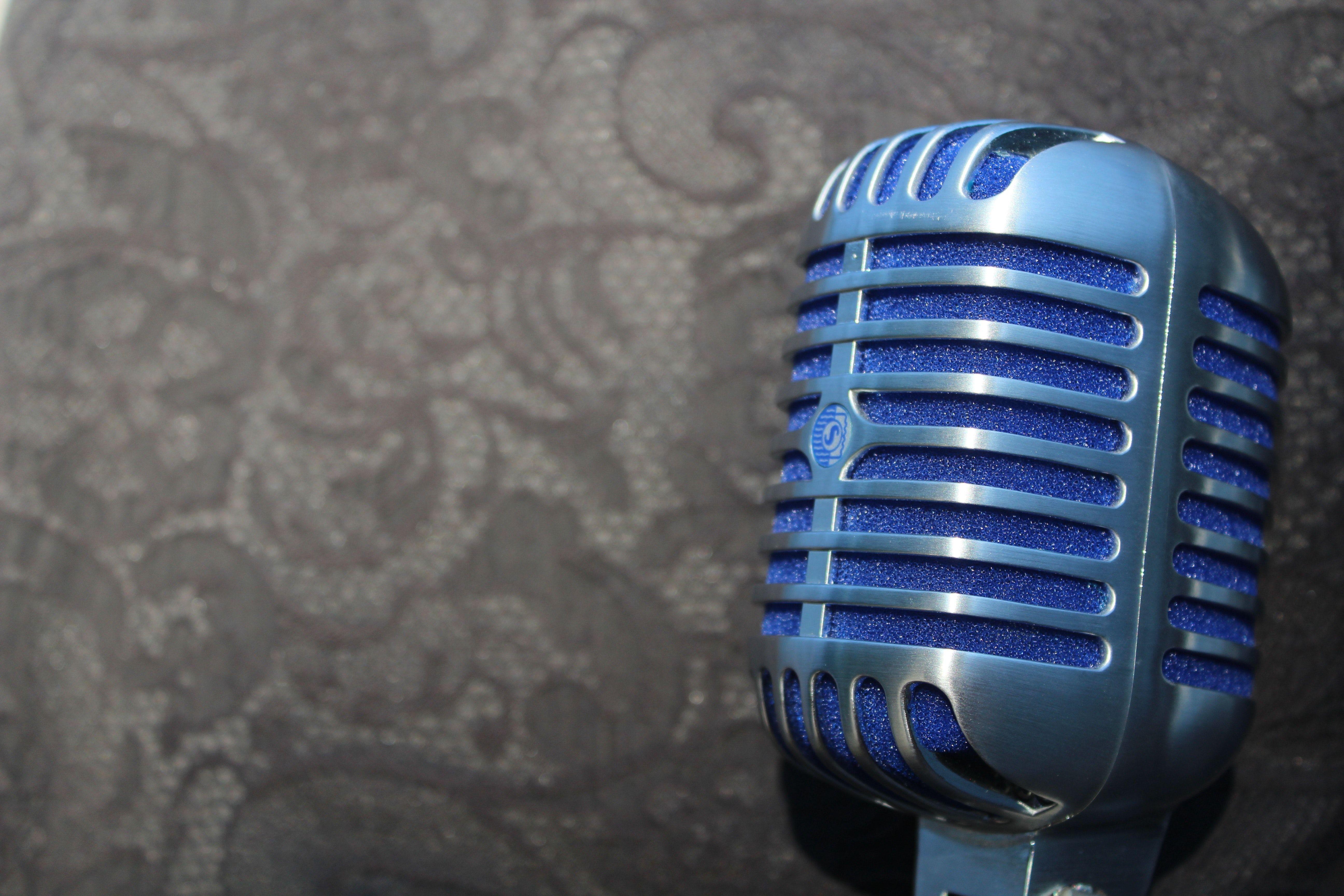 Blue Microphone Wallpapers - Top Free Blue Microphone Backgrounds ...