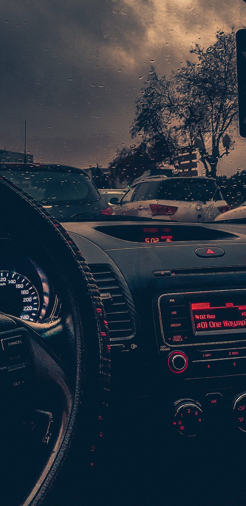 Rainy Car Wallpapers - Top Free Rainy Car Backgrounds - WallpaperAccess