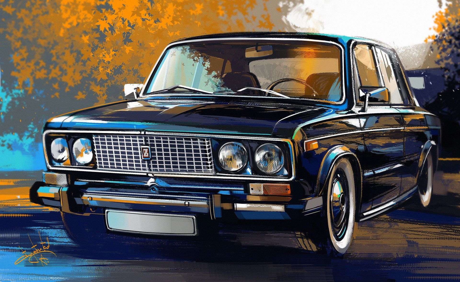 Lada Car Wallpapers - Top Free Lada Car Backgrounds - WallpaperAccess