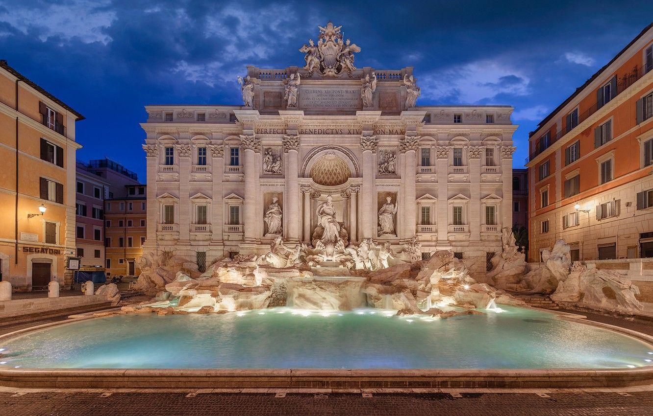 Trevi Fountain Wallpapers - Top Free Trevi Fountain Backgrounds ...