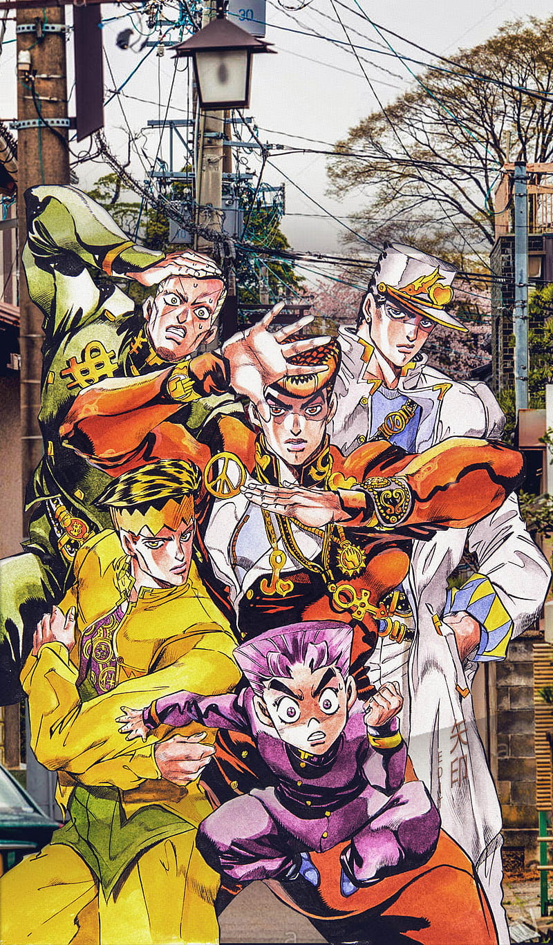 Jjba Phone Wallpapers - Top Free Jjba Phone Backgrounds - WallpaperAccess