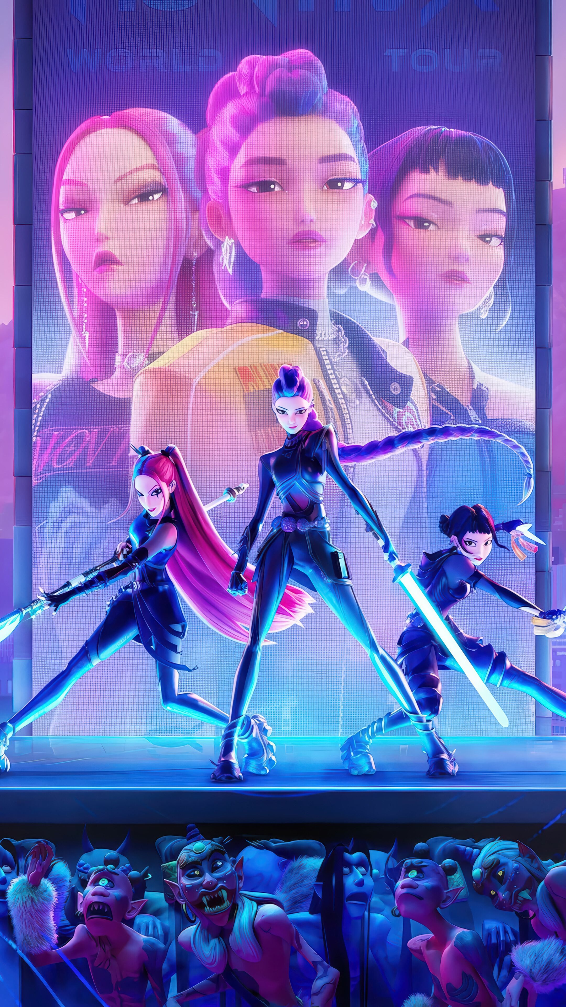 KPop Demon Hunters Wallpapers - Top Free KPop Demon Hunters Backgrounds ...