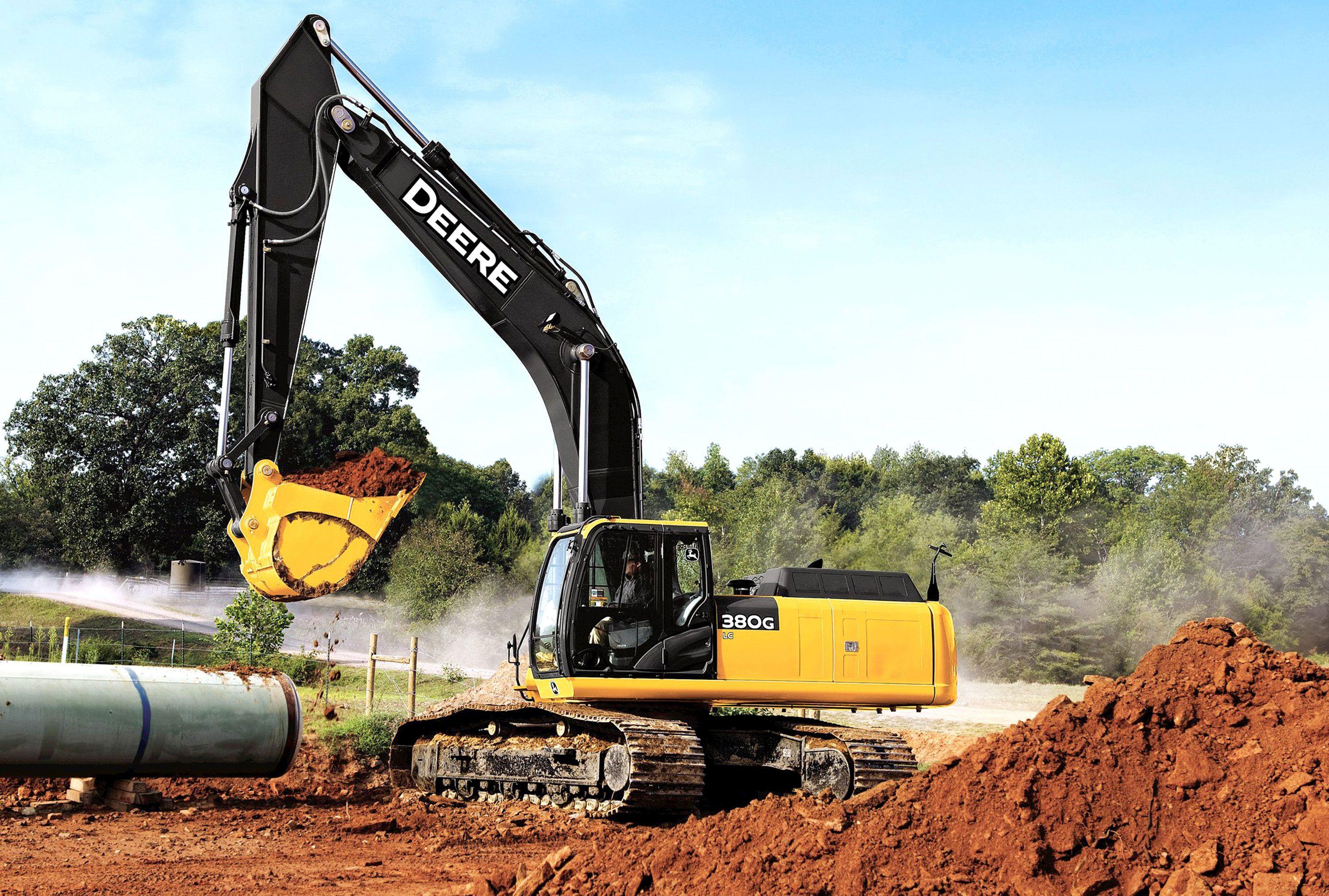 Excavator Wallpapers - Top Free Excavator Backgrounds - WallpaperAccess