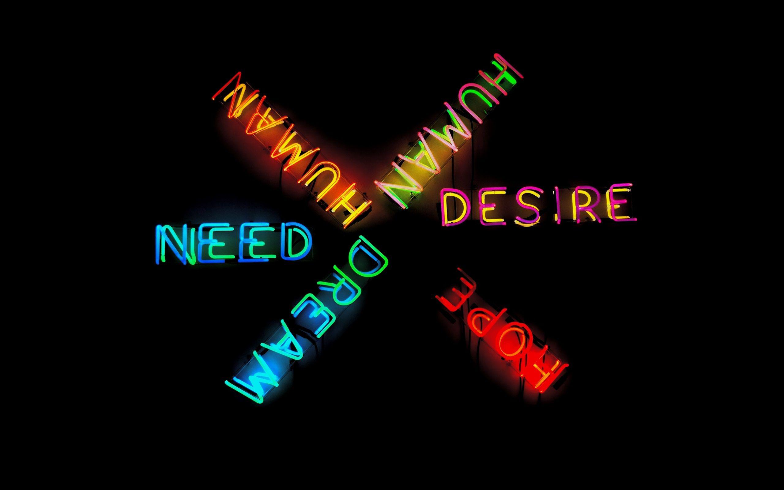 Neon Word Wallpapers - Top Free Neon Word Backgrounds - WallpaperAccess