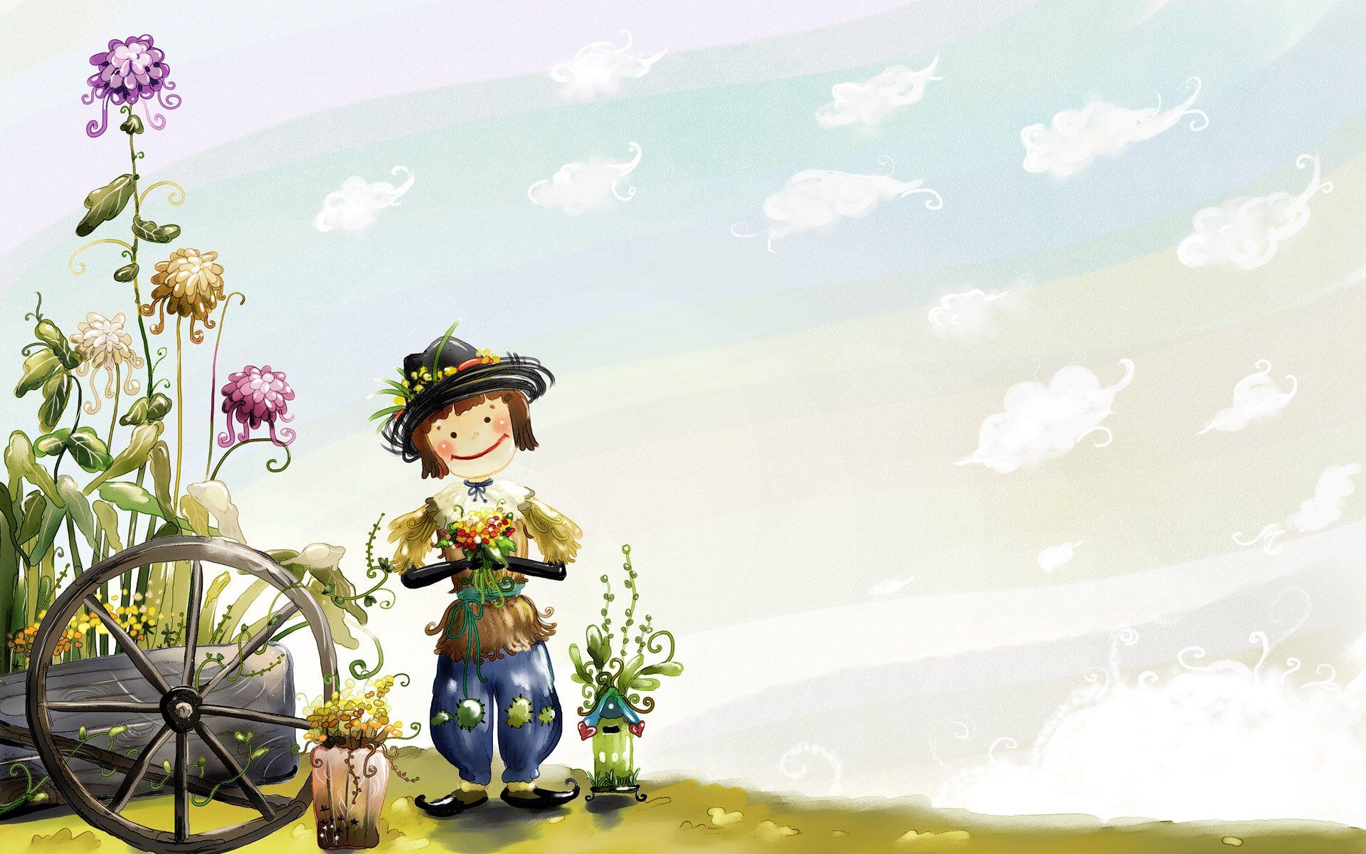 Spring Cartoon Wallpapers - Top Free Spring Cartoon Backgrounds ...