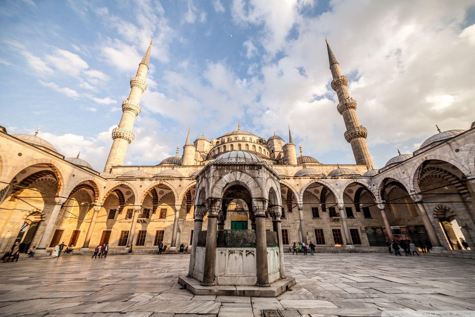 Blue Mosque Wallpapers - Top Free Blue Mosque Backgrounds - WallpaperAccess