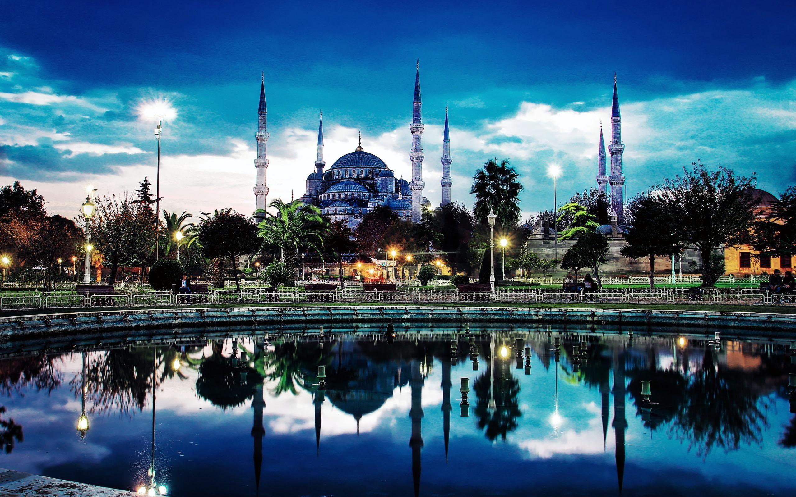 Blue Mosque Wallpapers - Top Free Blue Mosque Backgrounds - WallpaperAccess