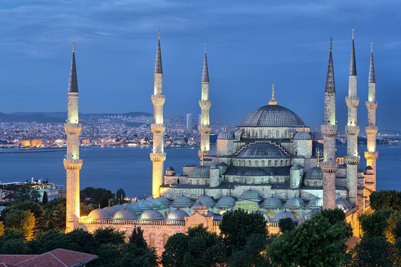 Blue Mosque Wallpapers - Top Free Blue Mosque Backgrounds - WallpaperAccess