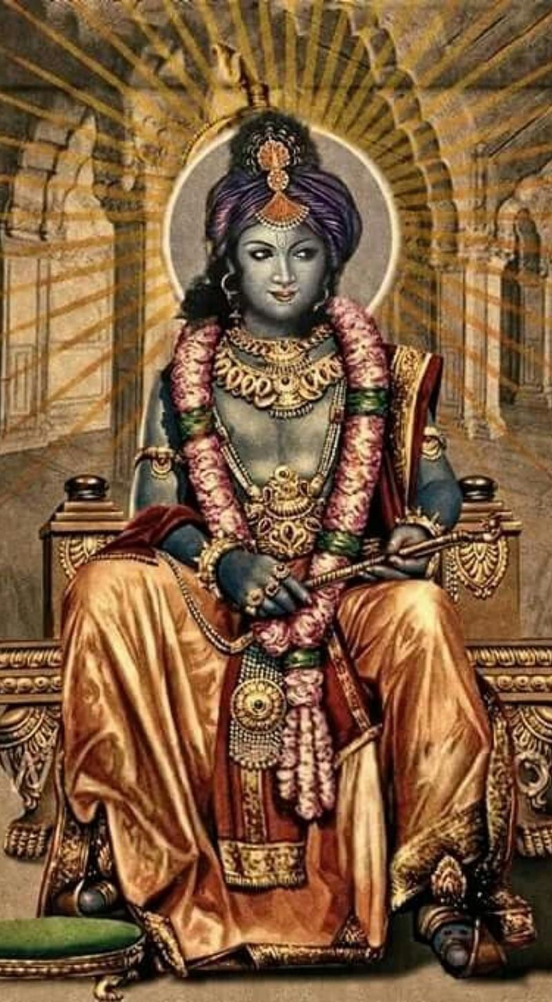 Old Krishna Wallpapers - Top Free Old Krishna Backgrounds - WallpaperAccess