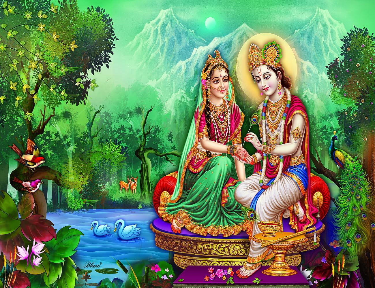 Old Krishna Wallpapers - Top Free Old Krishna Backgrounds - WallpaperAccess