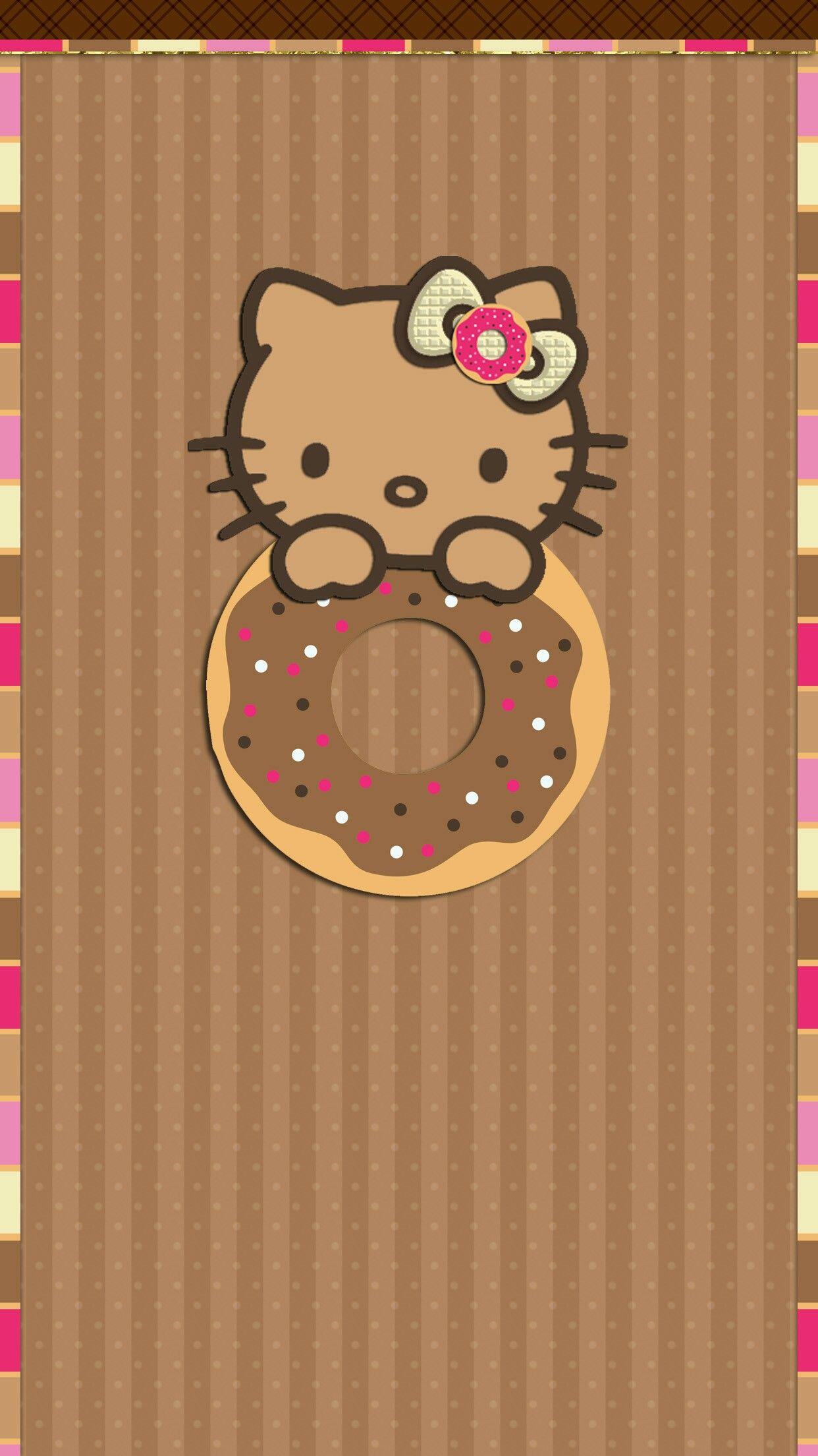 Hello Kitty Brown Wallpapers - Top Free Hello Kitty Brown Backgrounds ...