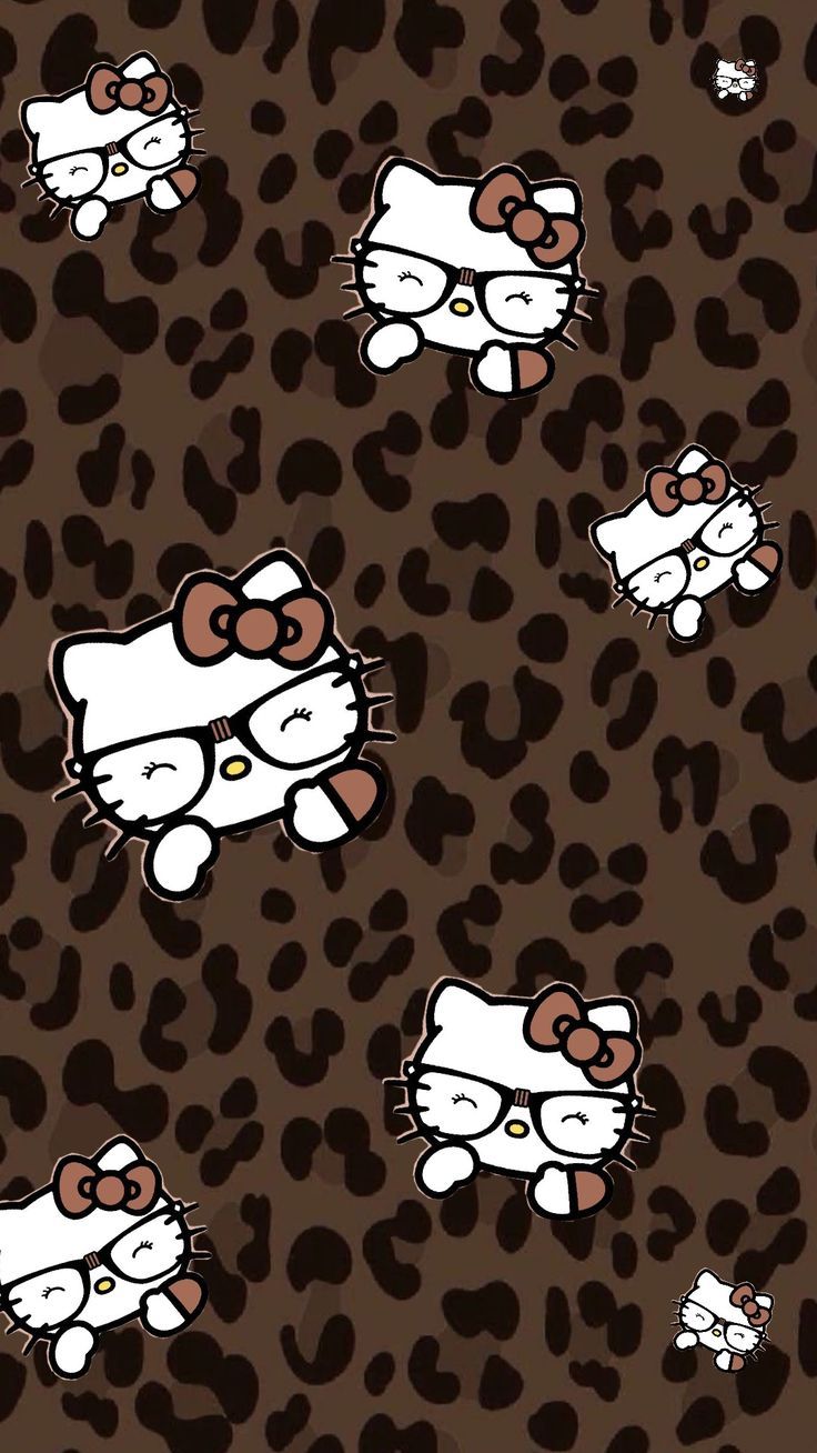 Hello Kitty Brown Wallpapers - Top Free Hello Kitty Brown Backgrounds ...