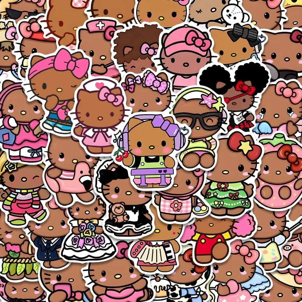 Hello Kitty Brown Wallpapers - Top Free Hello Kitty Brown Backgrounds ...