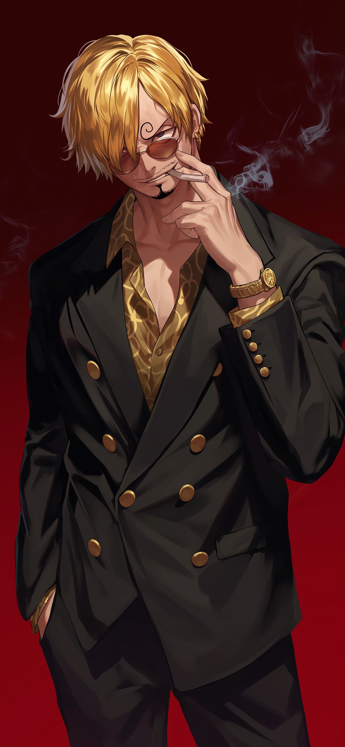 Sanji Black Wallpapers - Top Free Sanji Black Backgrounds - WallpaperAccess