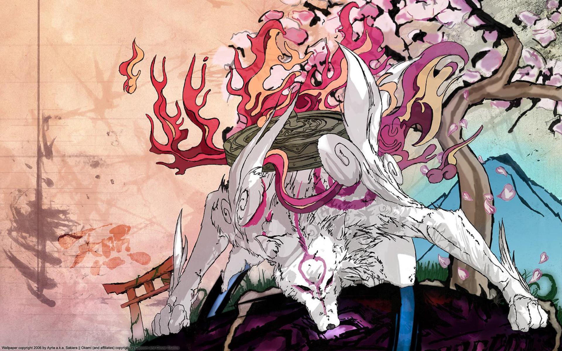 Okami HD Wallpapers - Top Free Okami HD Backgrounds - WallpaperAccess