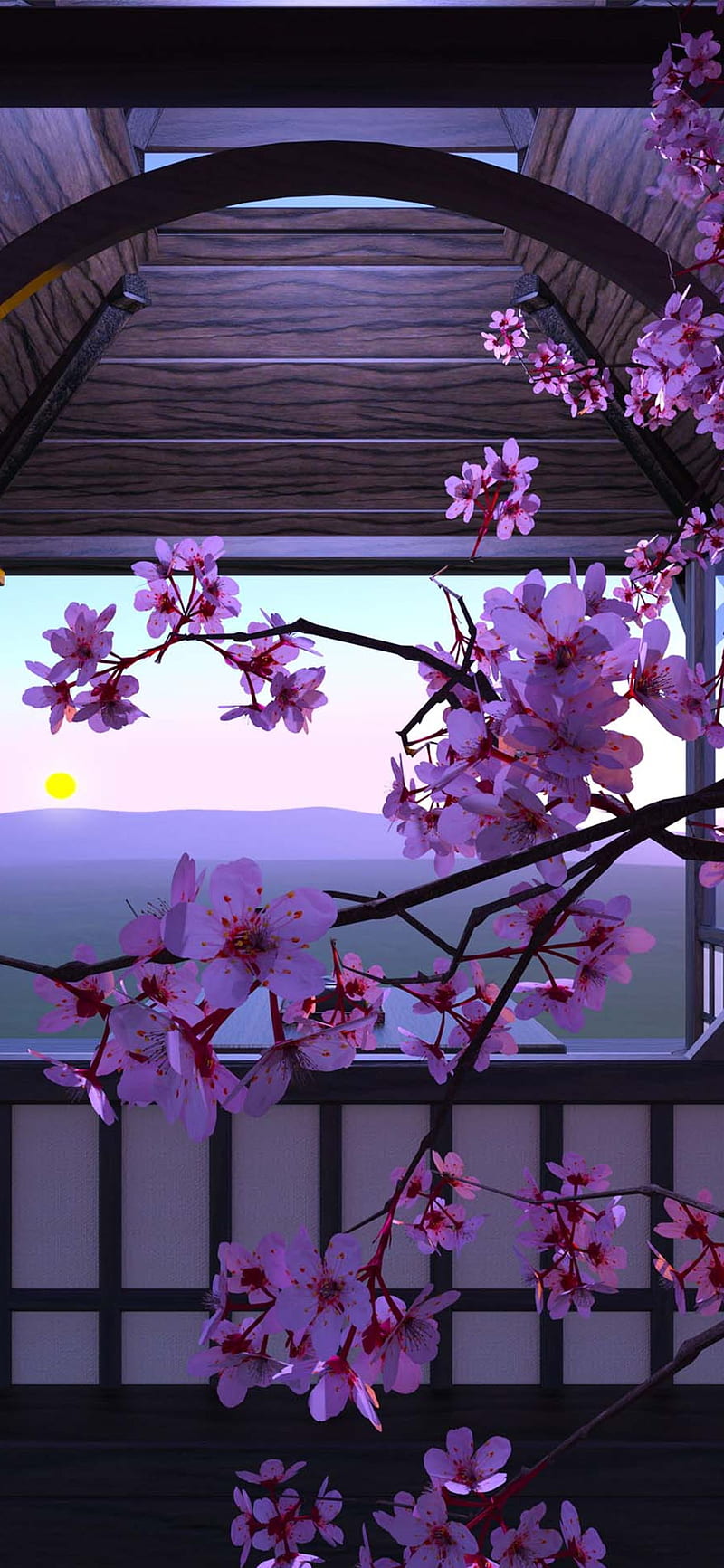 Purple Sakura Wallpapers - Top Free Purple Sakura Backgrounds ...