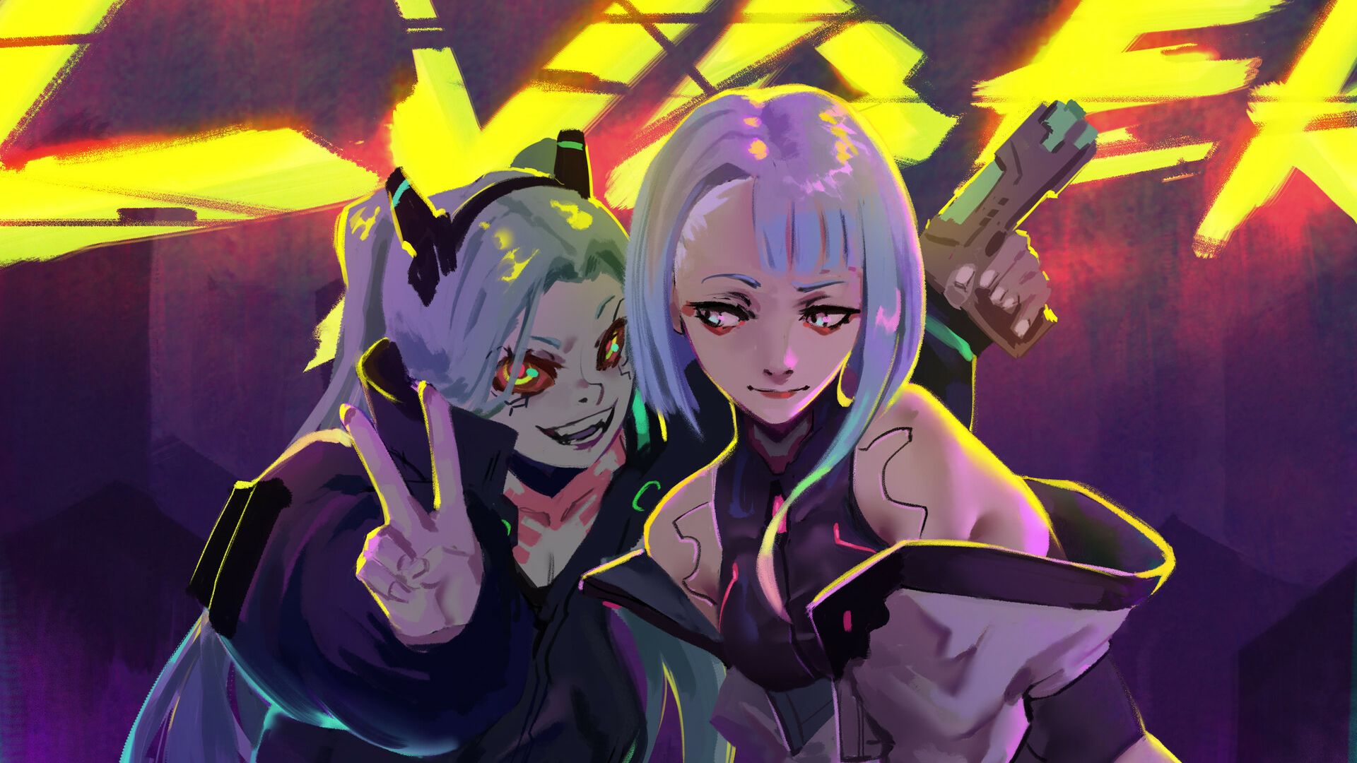 Cyber Punk Edge Runners Wallpapers - Top Free Cyber Punk Edge Runners ...