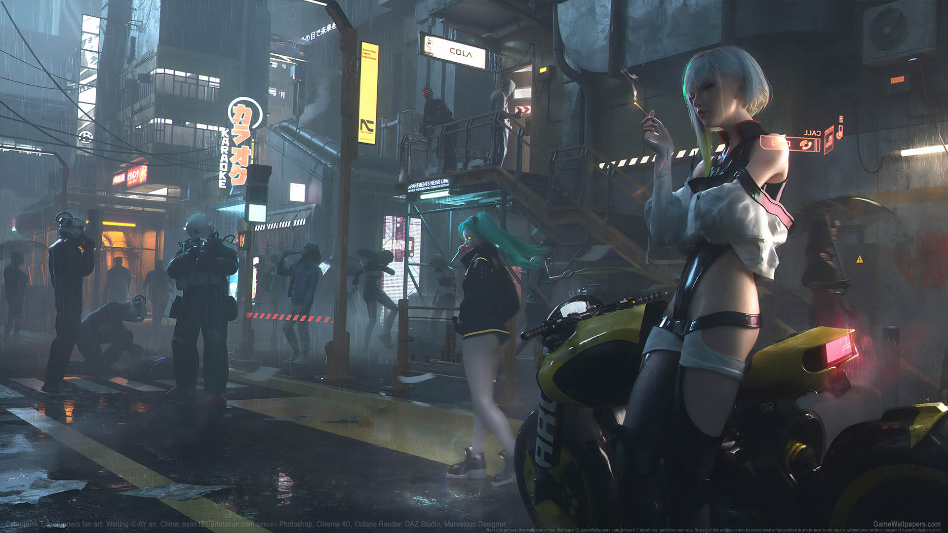 Cyber Punk Edge Runners Wallpapers - Top Free Cyber Punk Edge Runners ...