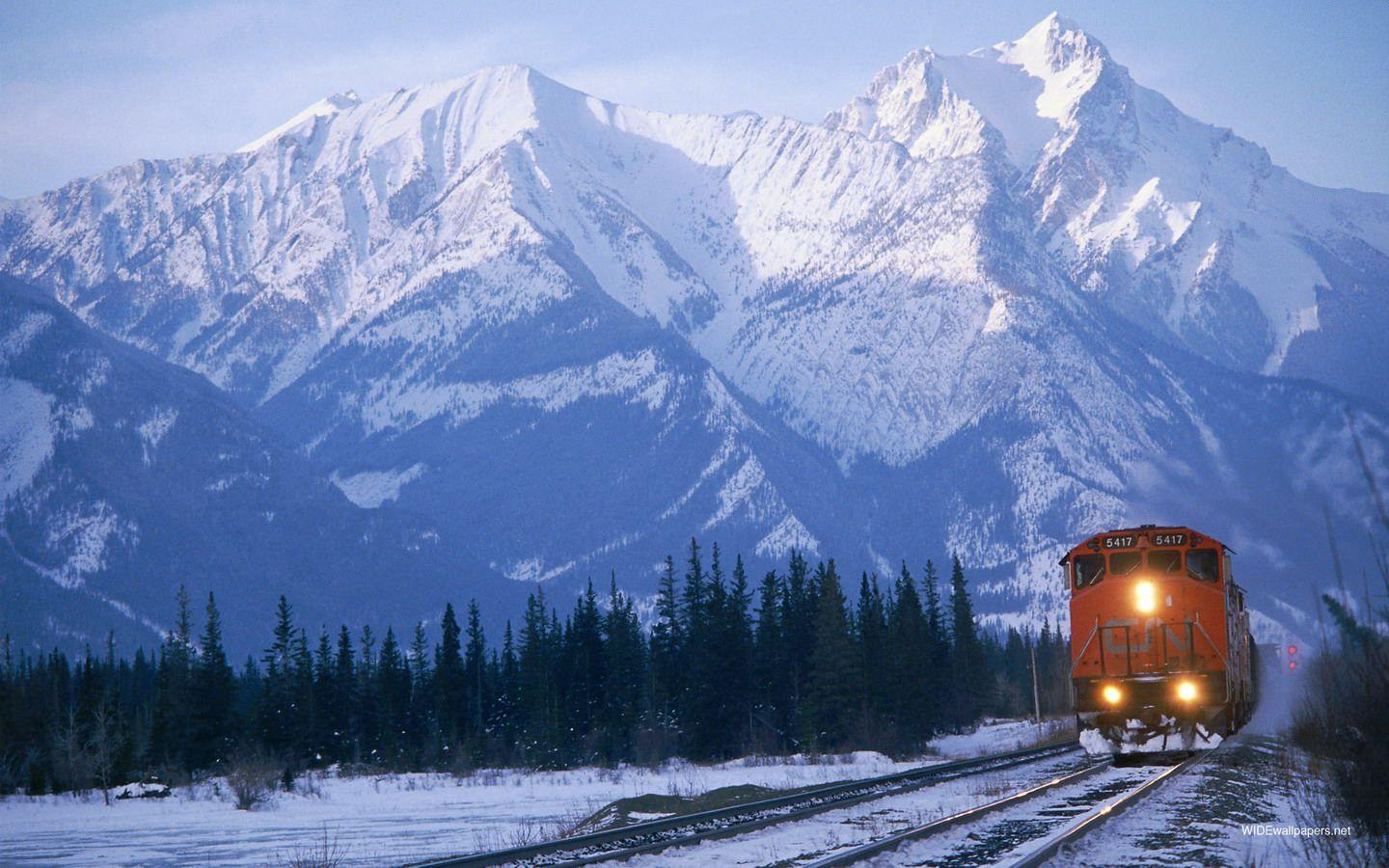 Winter Train Wallpapers - Top Free Winter Train Backgrounds ...