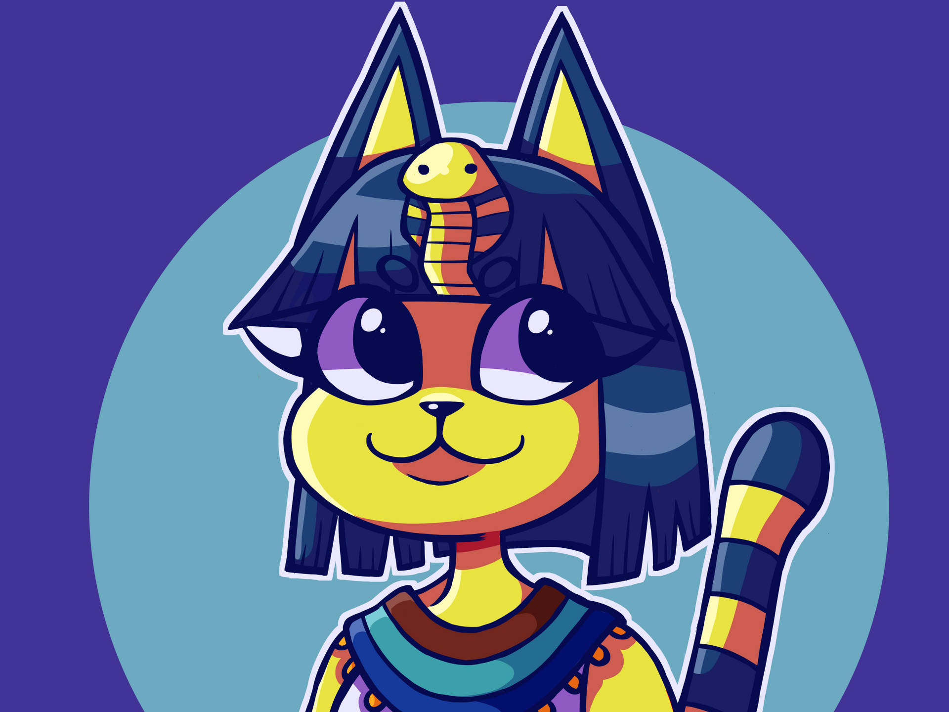 Ankha Zone Wallpapers - Top Free Ankha Zone Backgrounds - WallpaperAccess
