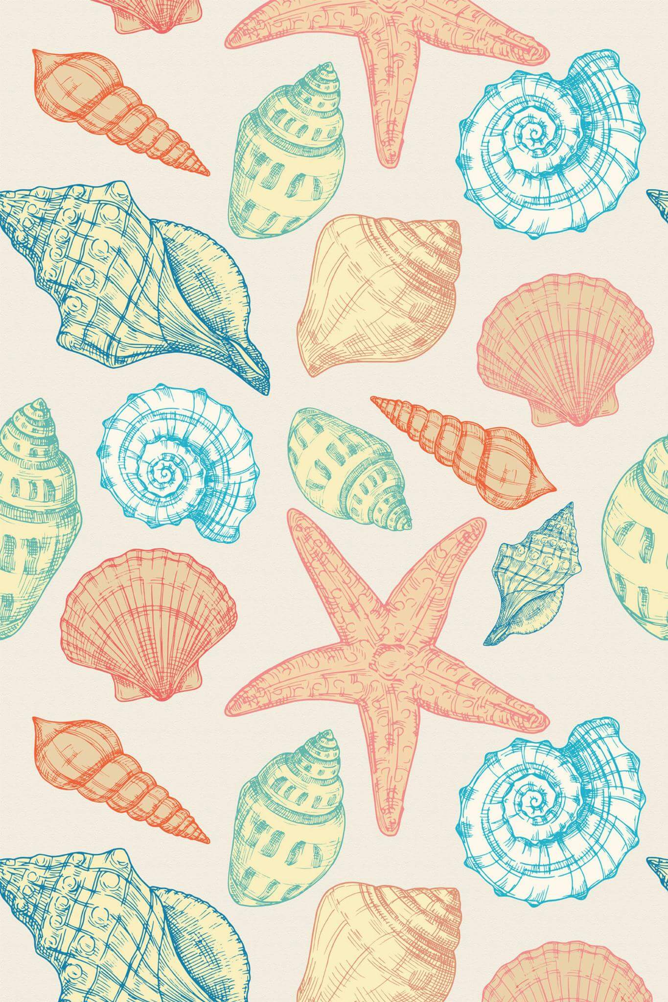 Shell Pattern Wallpapers - Top Free Shell Pattern Backgrounds ...