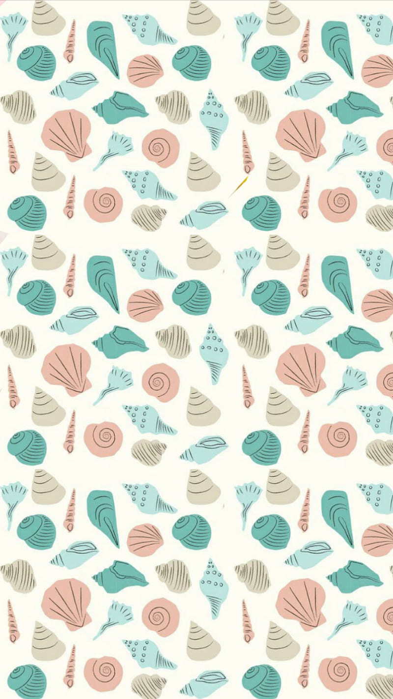 Shell Pattern Wallpapers - Top Free Shell Pattern Backgrounds ...