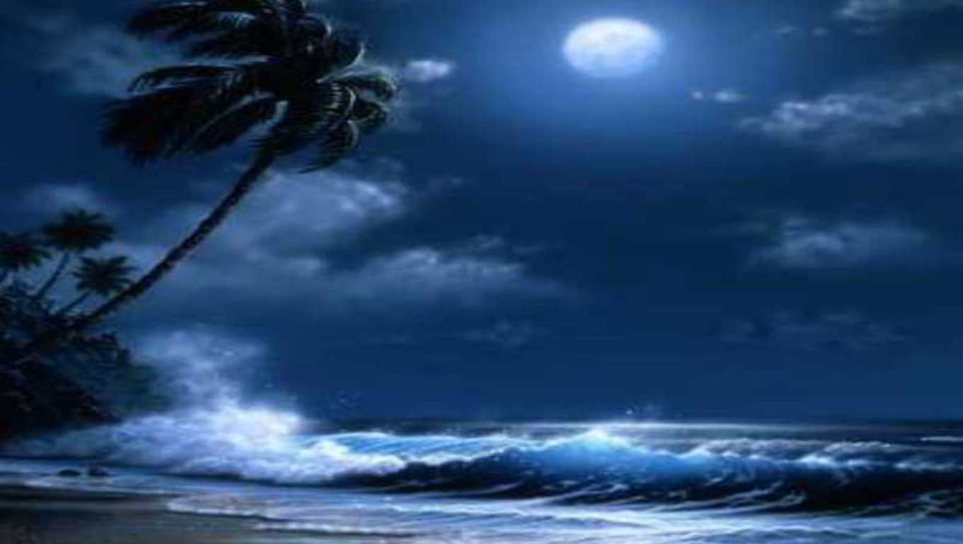 Moon Beach Wallpapers - Top Free Moon Beach Backgrounds - WallpaperAccess