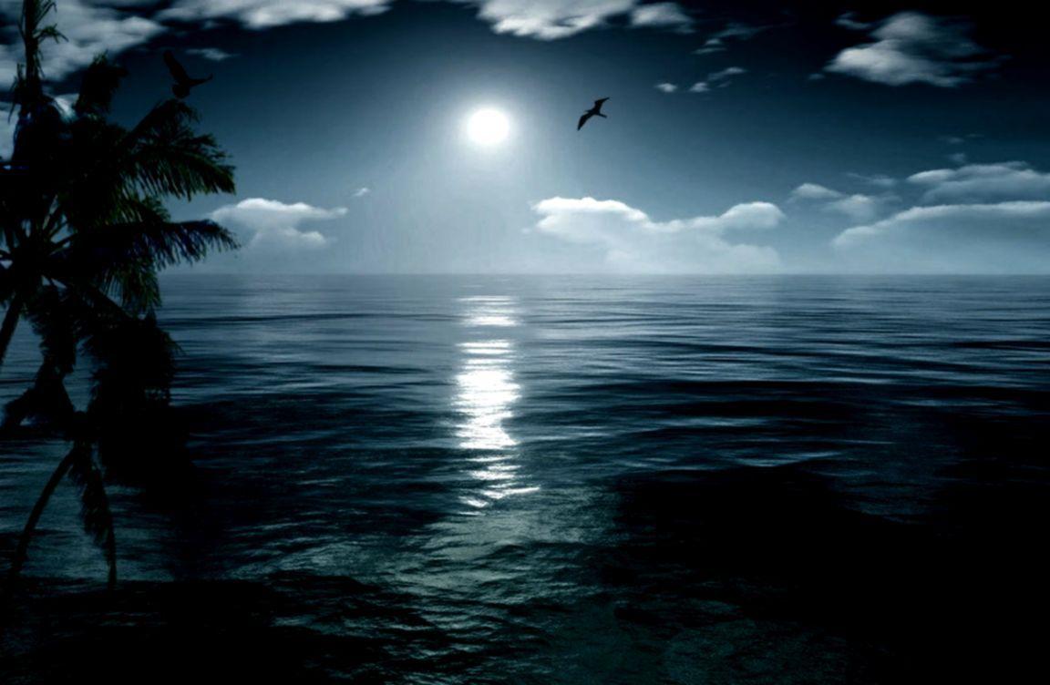 Moon Beach Wallpapers - Top Free Moon Beach Backgrounds - WallpaperAccess