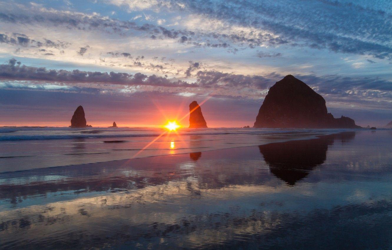 Oregon Coast Sunset Wallpapers - Top Free Oregon Coast Sunset ...