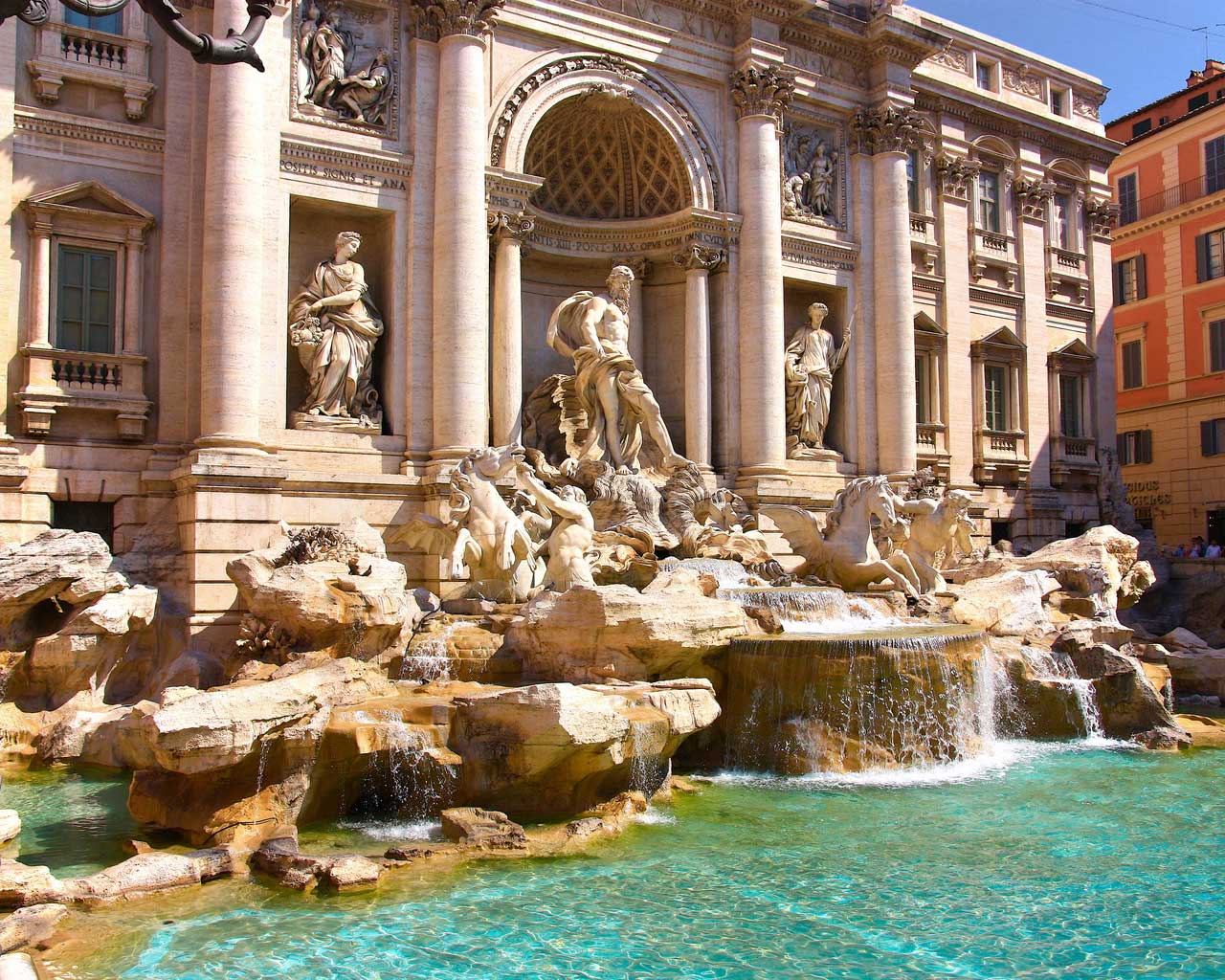 Trevi Fountain Wallpapers - Top Free Trevi Fountain Backgrounds ...