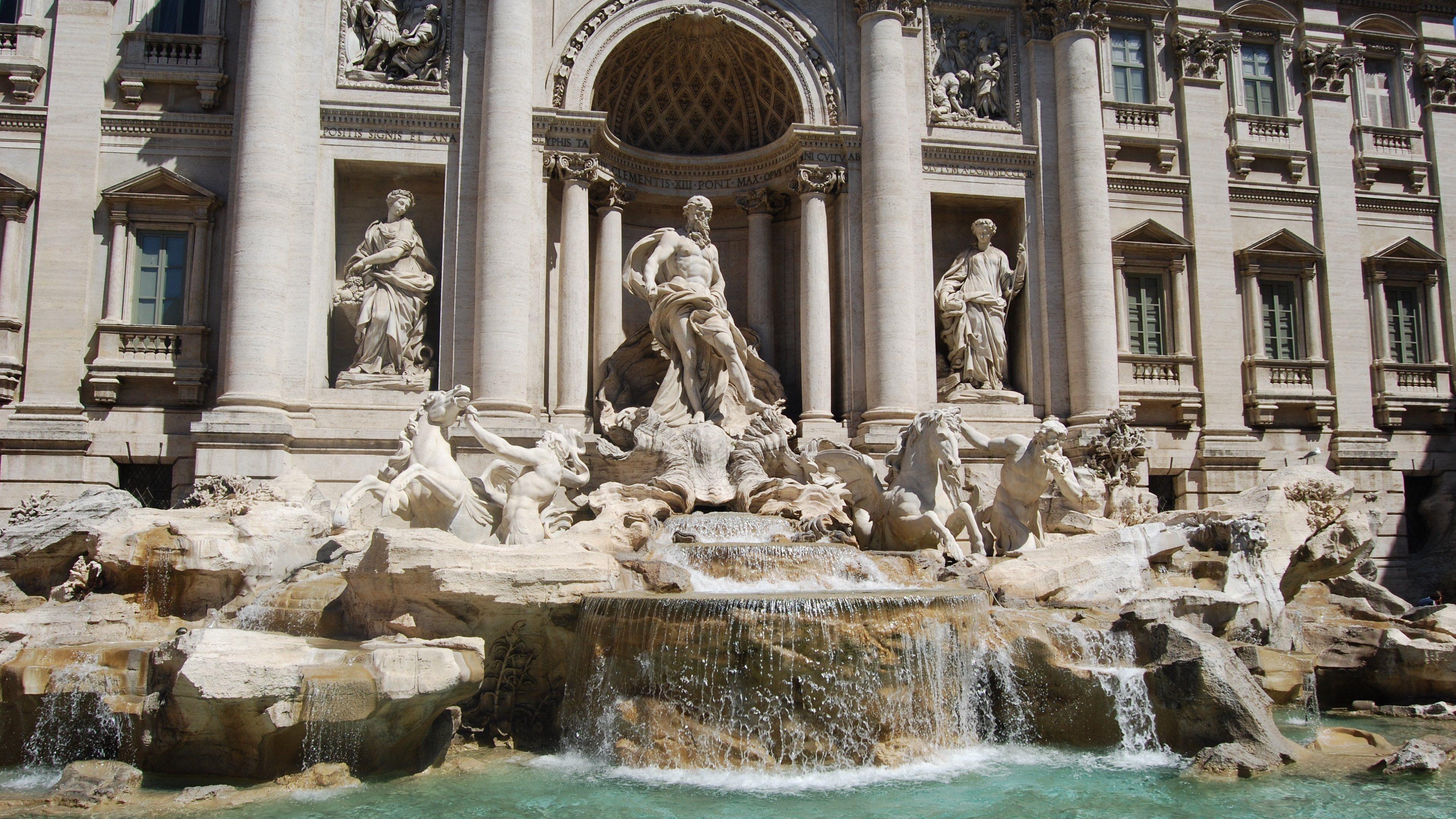 Trevi Fountain Wallpapers - Top Free Trevi Fountain Backgrounds ...