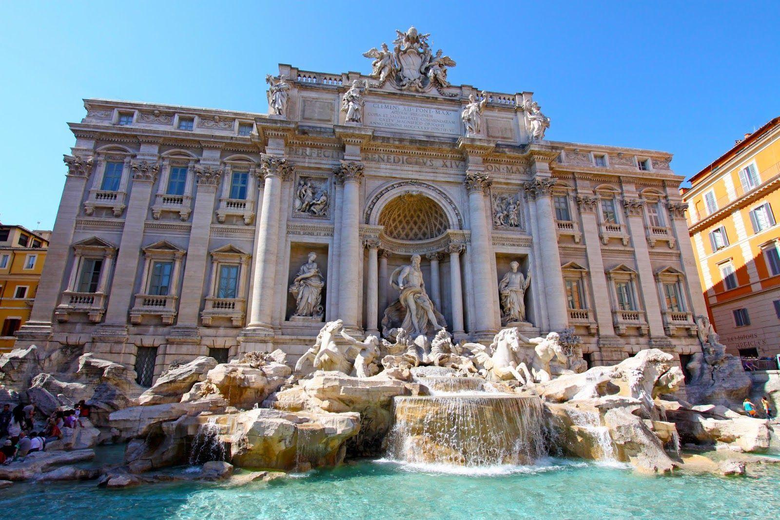 Trevi Fountain Wallpapers - Top Free Trevi Fountain Backgrounds ...
