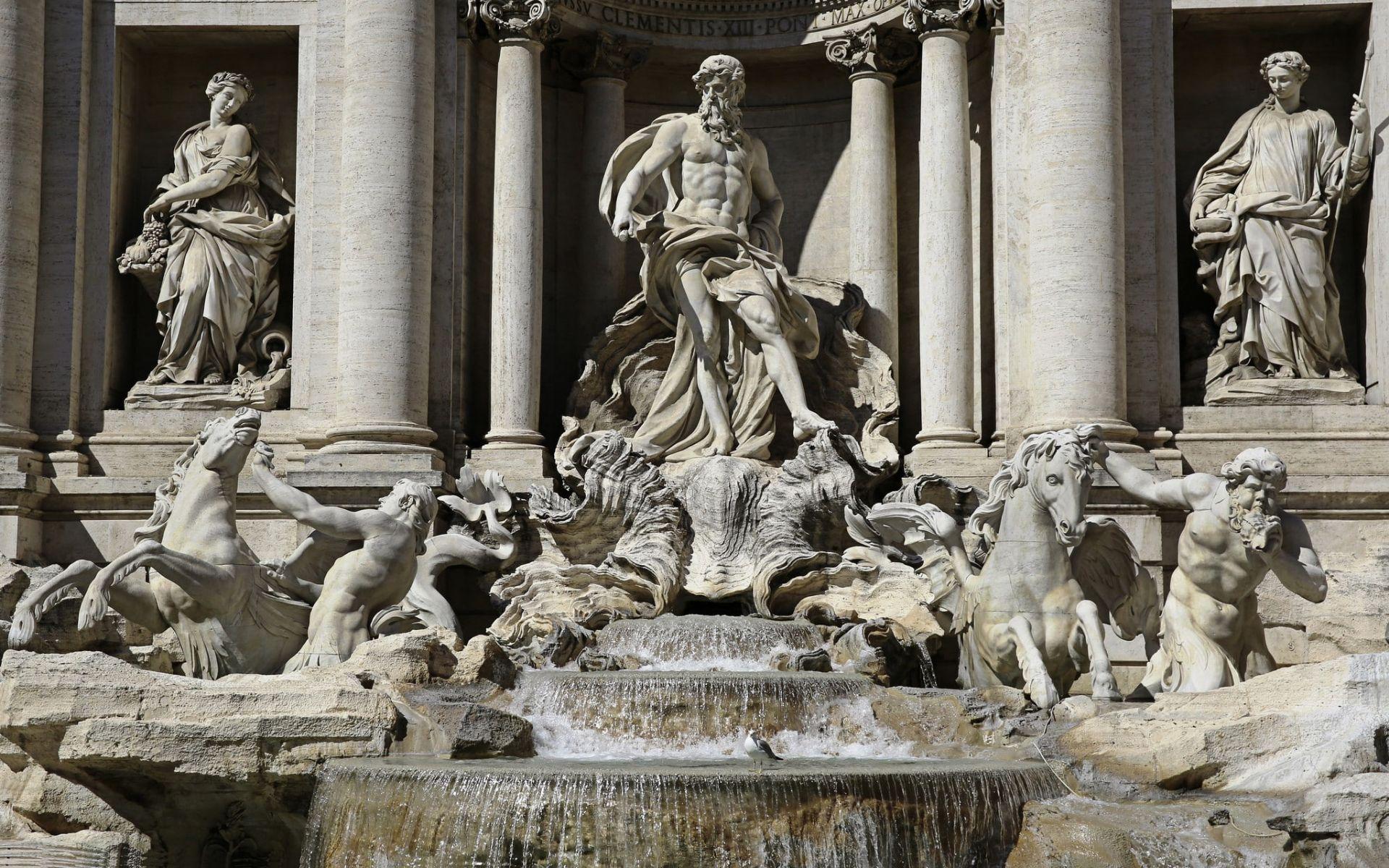 Trevi Fountain Wallpapers - Top Free Trevi Fountain Backgrounds ...